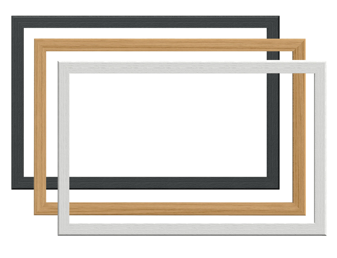15.6-inch Frameo Wi-Fi Digital Photo Frame - White Border with 3 Inter ...