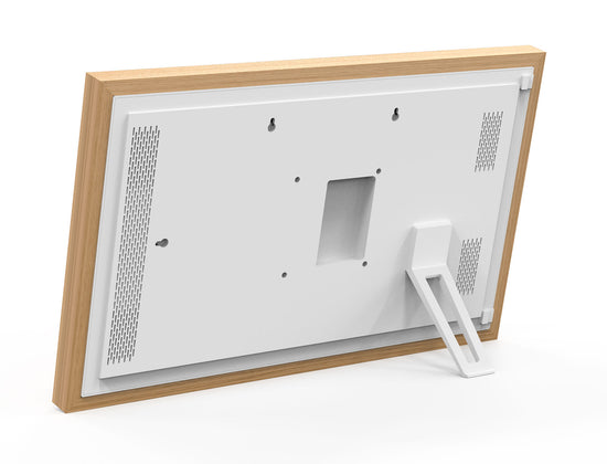 21.5-inch Frameo Wi-Fi Digital Photo Frame - White Border with 3 Inter ...